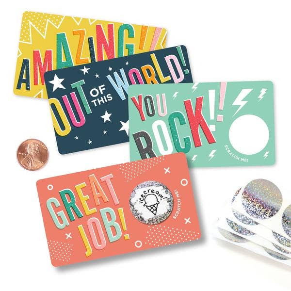 Scratch-off Reward Cards – Love Notes